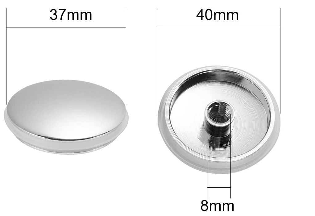 Basin Waste Clicker Plug-Fingertip -Kingsway Plumbing